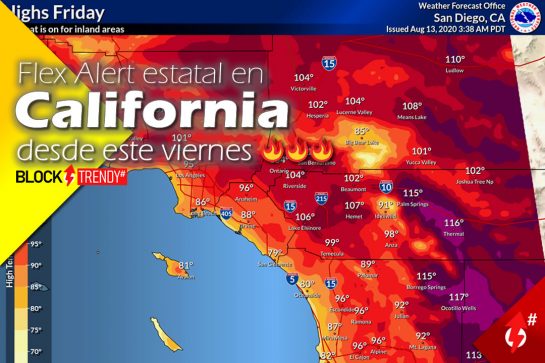 Flex Alert estatal en California desde este viernes 🔥🔥🔥 | BlockTrendy News